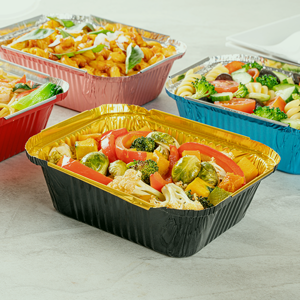 Foil Take-Out Containers | Lids for Food Storage In Stock, Ships Today