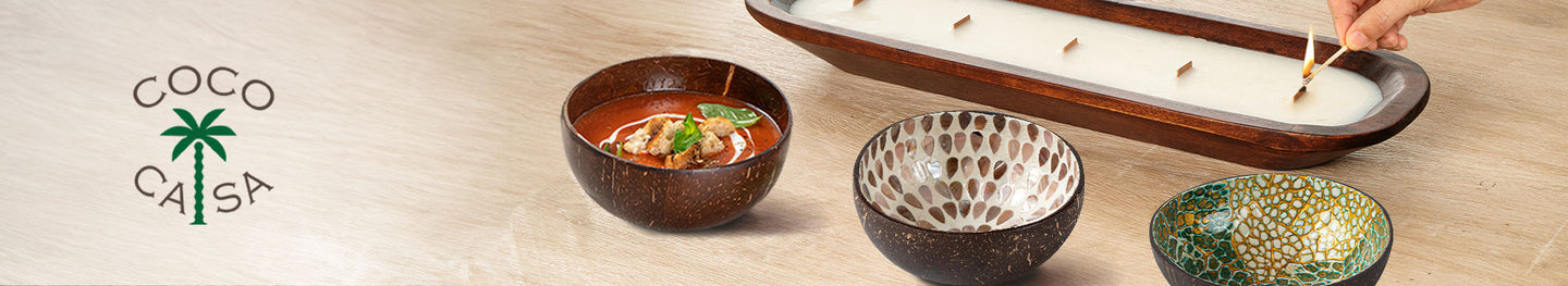 Coco Casa | Eco-Friendly Utensils & Coconut Candles