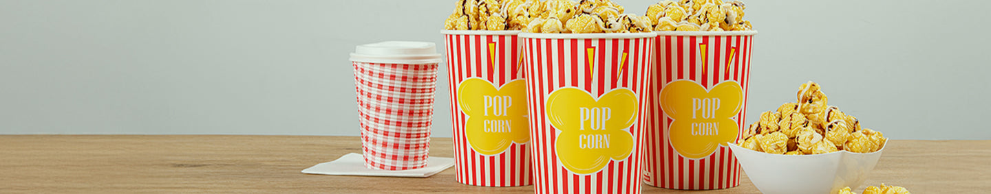 Popcorn Buckets, Plastic Popcorn Containers & Reusable Popcorn Buckets