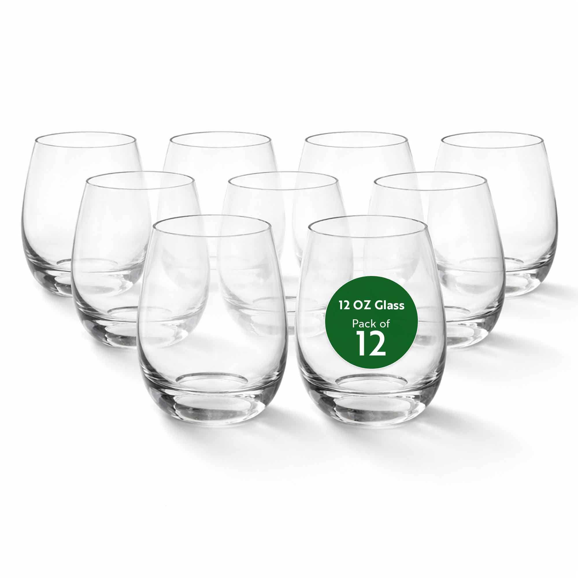 Bev Tek 12 oz Polycarbonate Rocks Glass - 3 1/2" x 3 1/2" x 3 3/4" - 12 ...