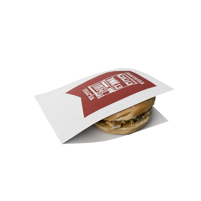Custom Double Open Greaseproof Bags – Custom Paper Bags for Fries & Burgers