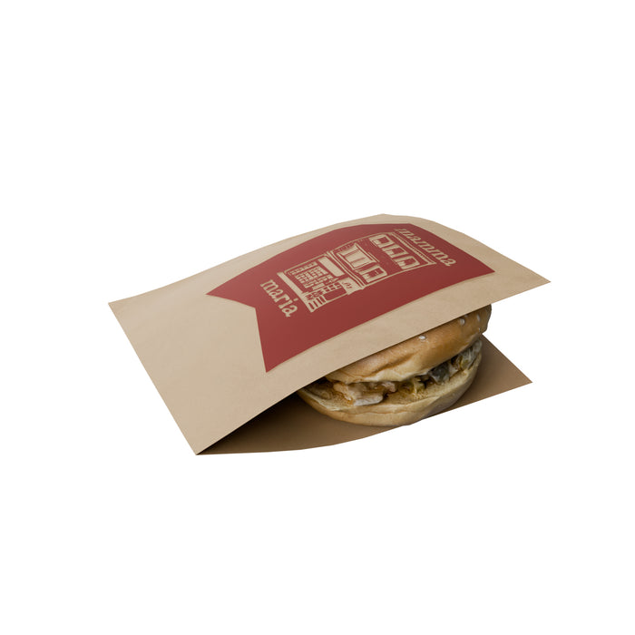Custom Double Open Greaseproof Bags – Custom Paper Bags for Fries & Burgers