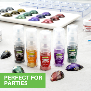 Pastry Tek 5g Blue Edible Glitter Dust Spray - 1 count box