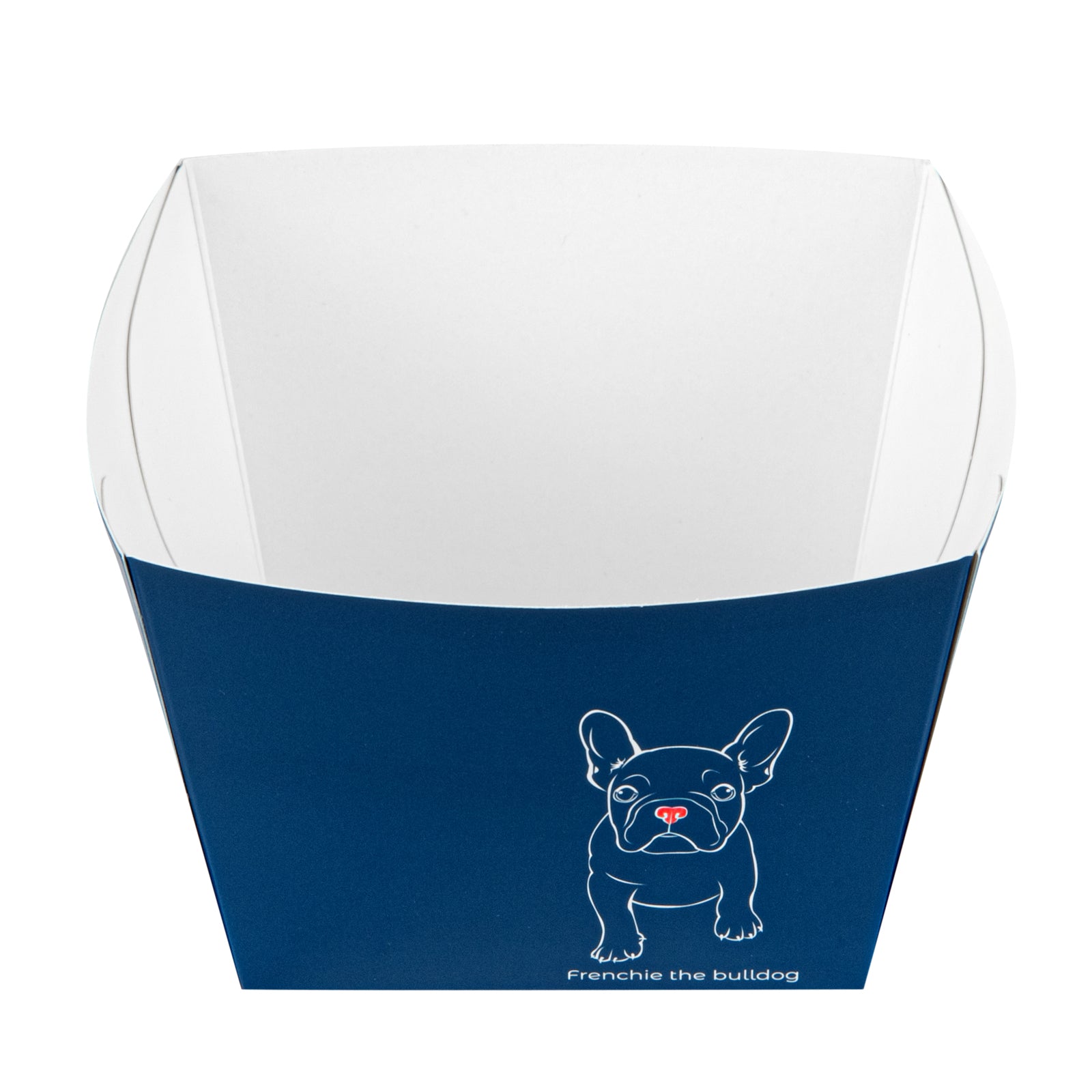 Bio Tek Square Frenchie Paper Snack Box - 5 1/4" x 5 1/4" x 3 1/4 ...