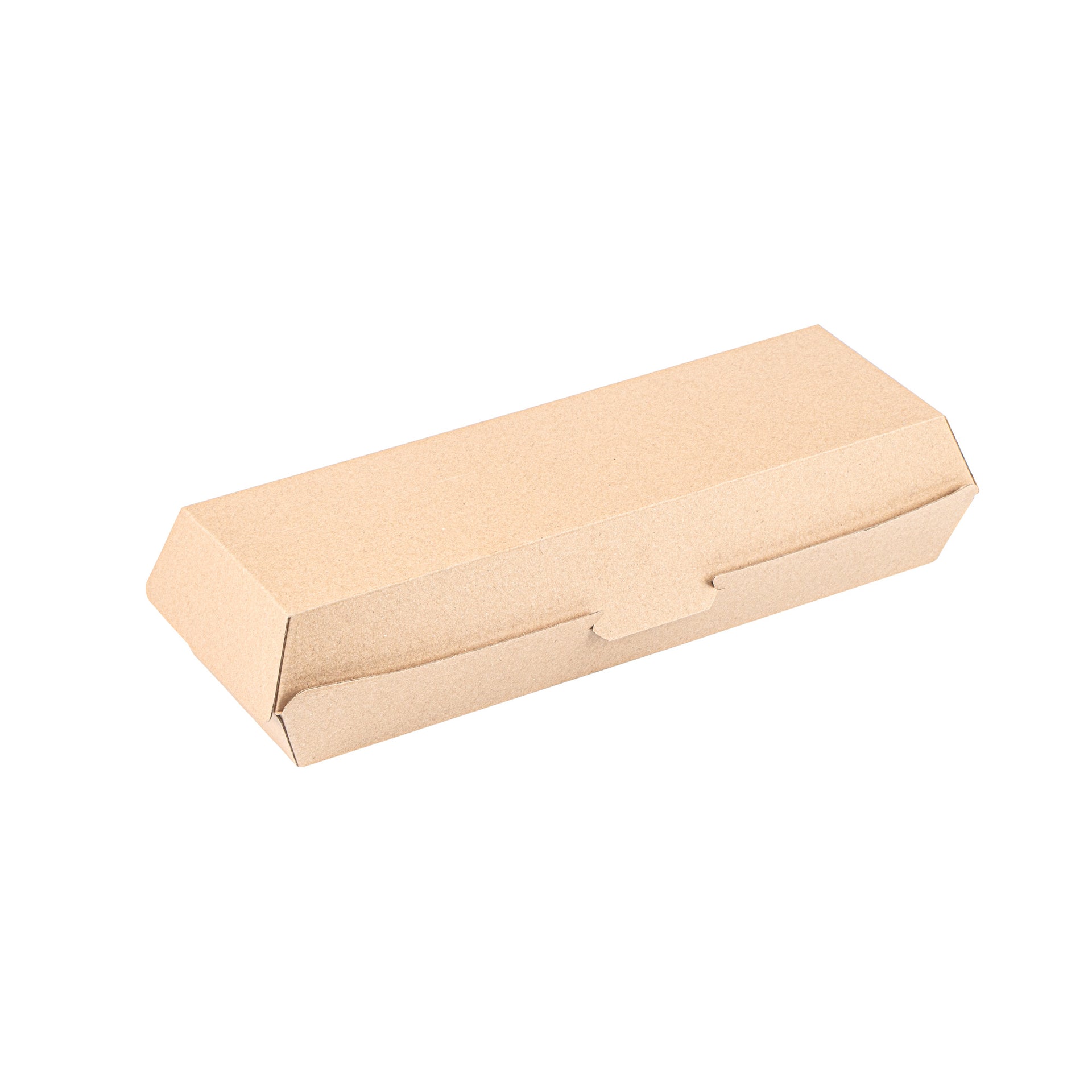 Bio Tek Rectangle Kraft Paper Corrugated Clamshell Container - 11 1/4 ...