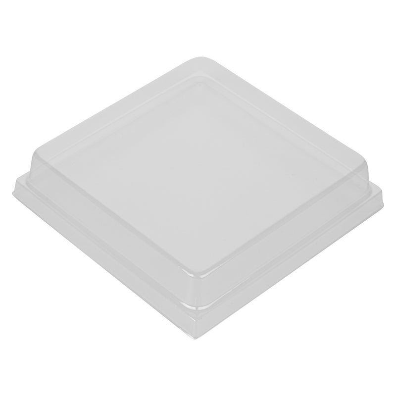 Taipei Clear Plastic Lid - Fits Square Poplar Straight Container - 100 ...