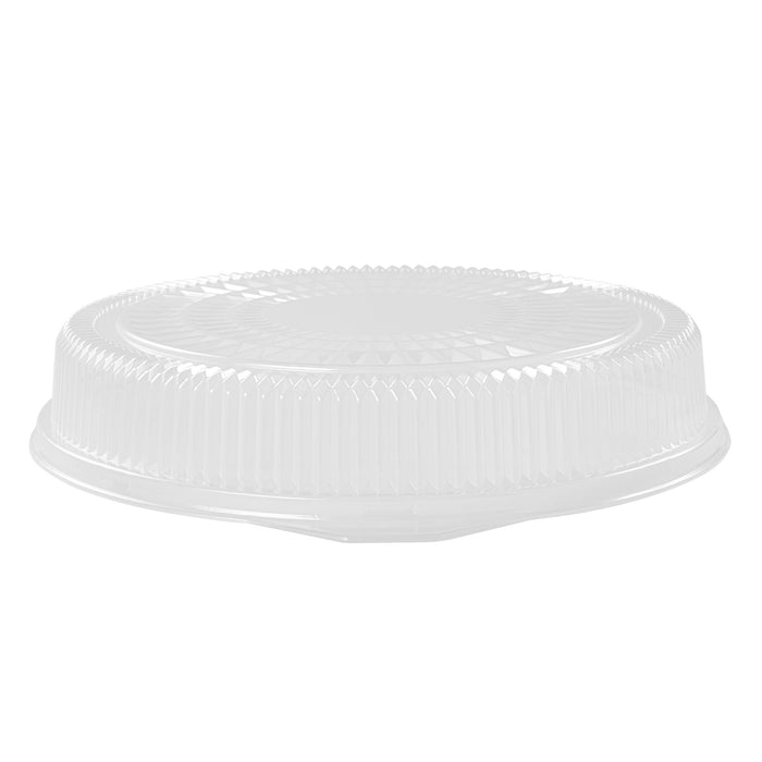 Foil Lux Round Clear Plastic Dome Lid - Fits 16" Catering Tray - 20 ...