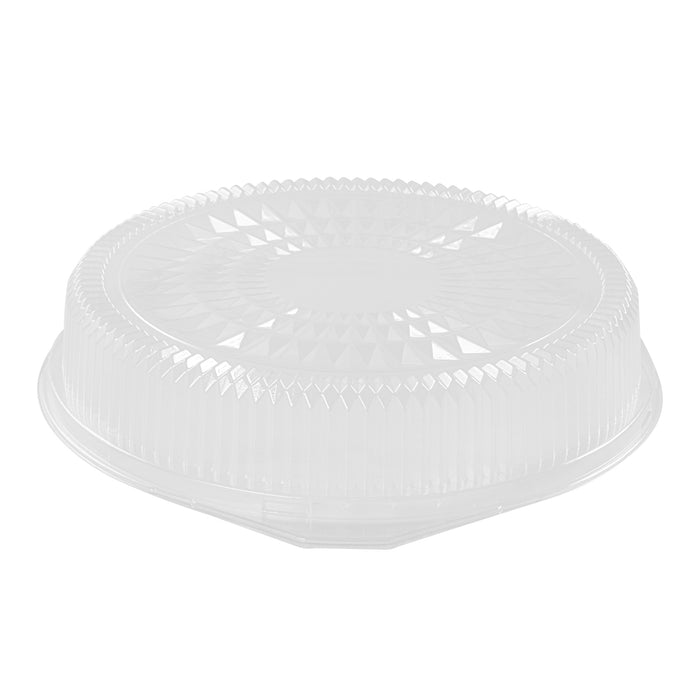 Foil Lux Round Clear Plastic Dome Lid - Fits 16" Catering Tray - 20 ...