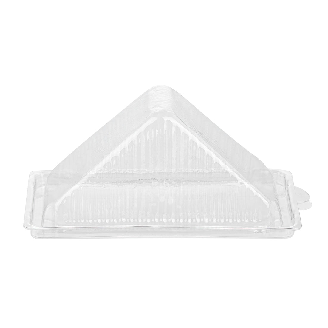 Thermo Tek 10 oz Triangle Clear Plastic Sandwich Container - with Lid ...