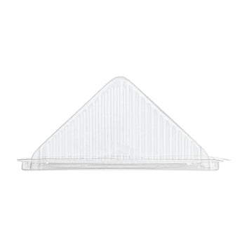 Thermo Tek 10 oz Triangle Clear Plastic Sandwich Container - with Lid ...