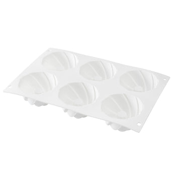 Pastry Tek Silicone Mini Bundt Cake Baking Mold - 6-Compartment - 10 ...