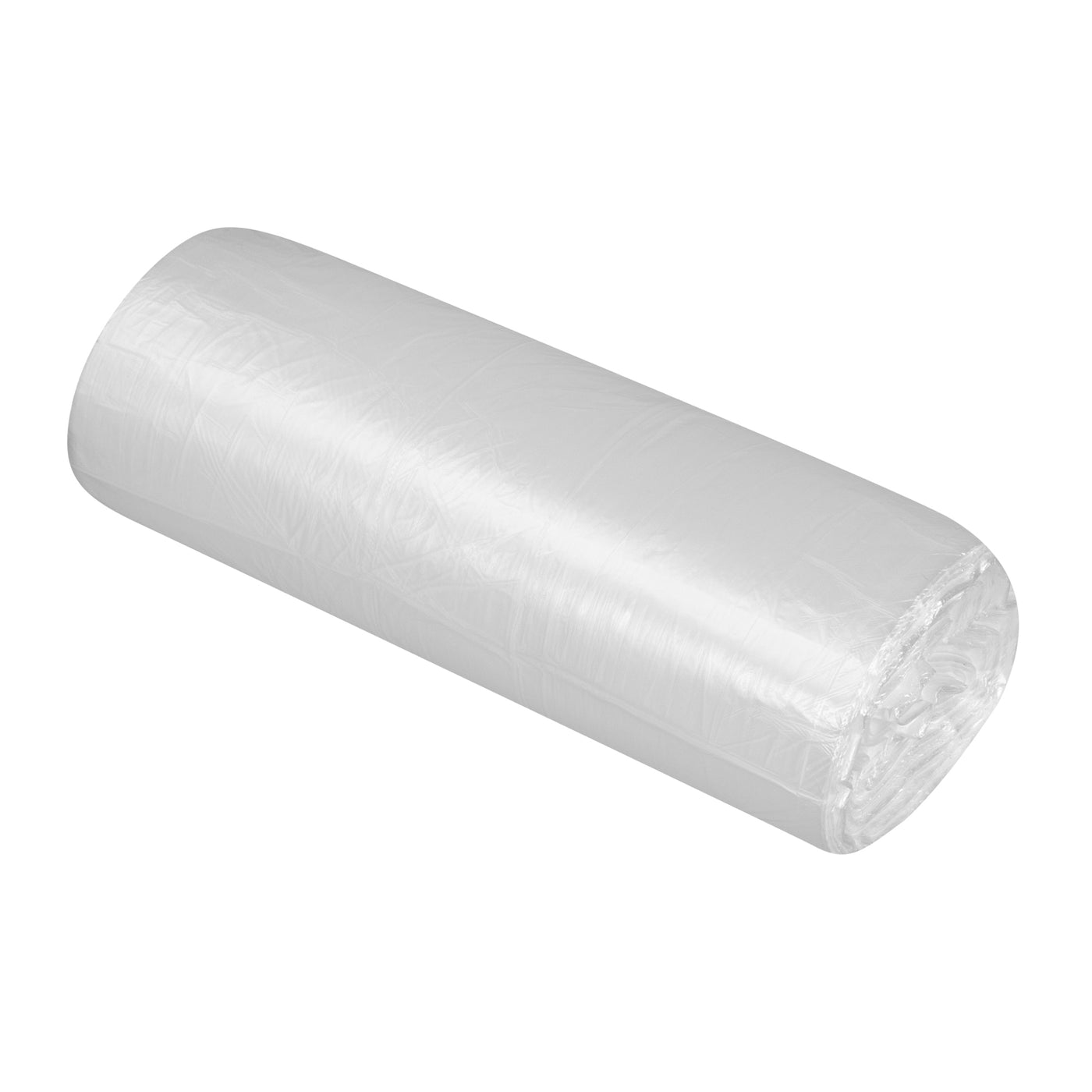 RW Clean 45 gal Clear Plastic Trash Can Liner - Light-Duty, 1 mil - 40 ...