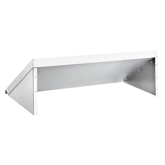 Kitchen Tek 304 Stainless Steel Rack Shelf - Wall Mounted, Slanted - 42 ...