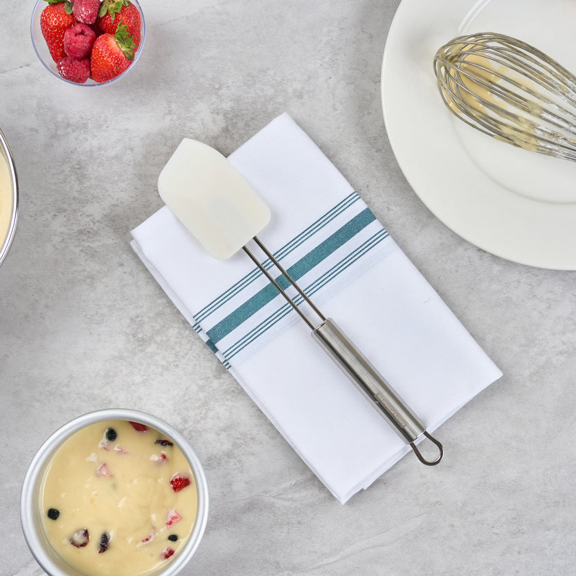 German Standard Silicone Spatula - with Stainless Steel Handle - 11 ...