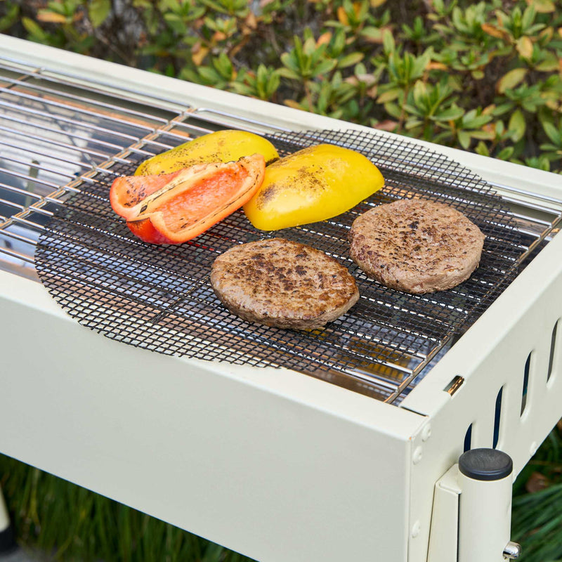 Met Lux Round Fiberglass Reusable Grill Mesh Mat - Non-Stick - 11 3/4 ...