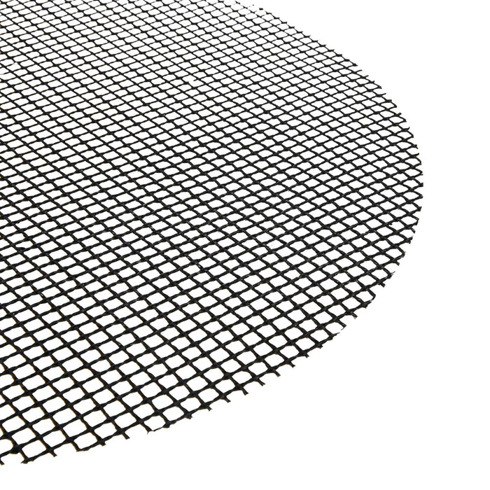 Met Lux Round Fiberglass Reusable Grill Mesh Mat - Non-Stick - 11 3/4 ...