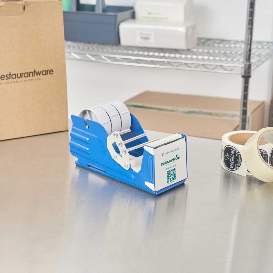 Handy Tek Manual Multi-Roll Tape and Label Dispenser - 3" Working Width ...