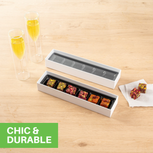 Sweet Vision Rectangle Red Paper Candy / Chocolate Boxes - 18 ...