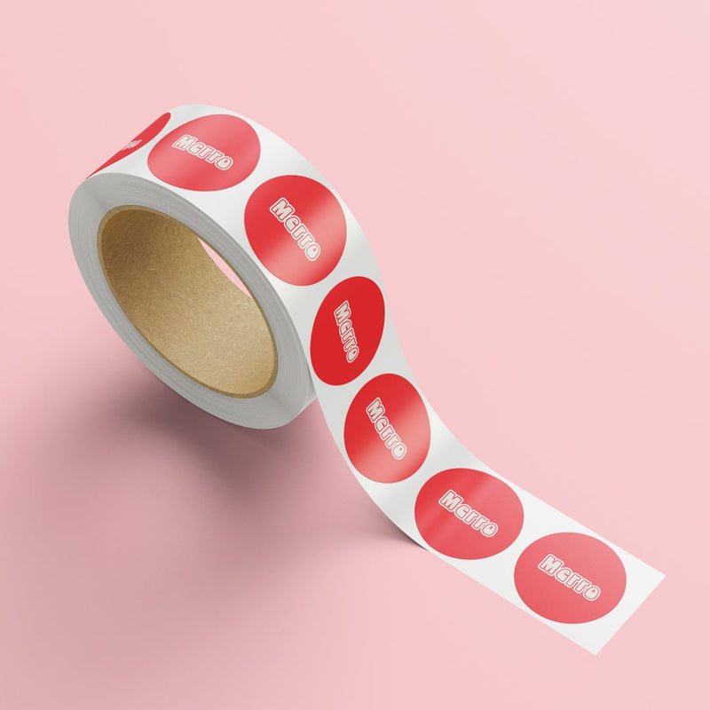 Custom Die-Cut Sticker Rolls – Customized Labels for Packaging & Branding