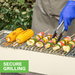 Foil Lux Aluminum Disposable Grill Liner - 19 3/4" x 12" - 200 count box