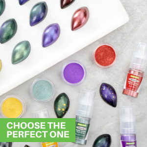 Pastry Tek 5g Peacock Green Edible Luster Dust - Food Grade - 1 count box